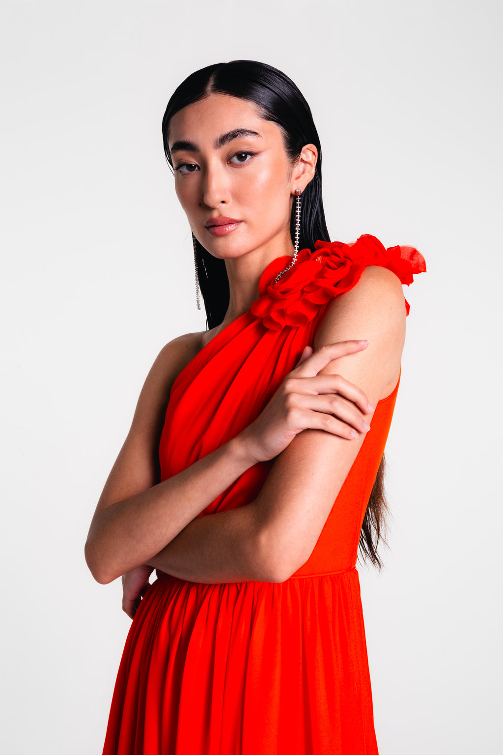 One Shoulder Athena Gown – Catherine Regehr