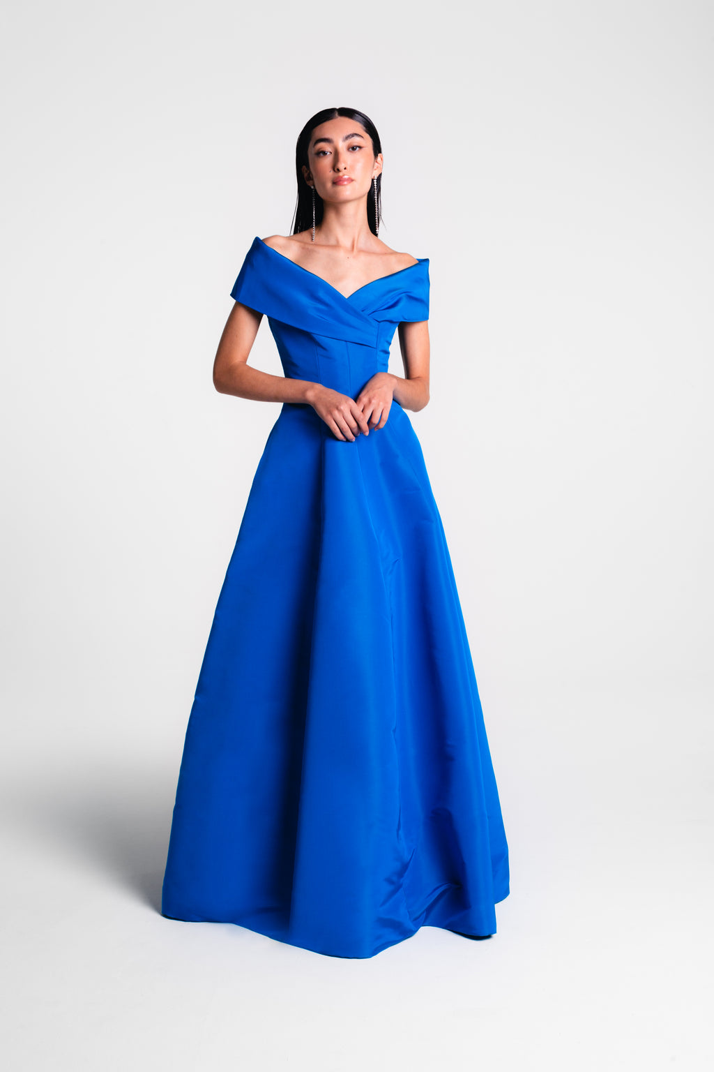 Off Shoulder Van Der Rohe Margaret Gown – Catherine Regehr