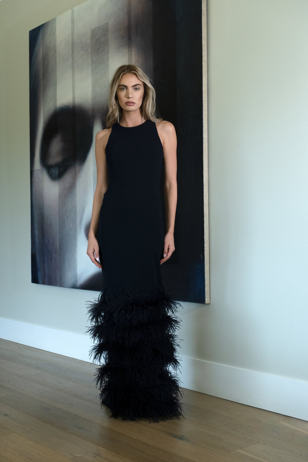 Tank Sheath with Feather Rows Hem – Catherine Regehr